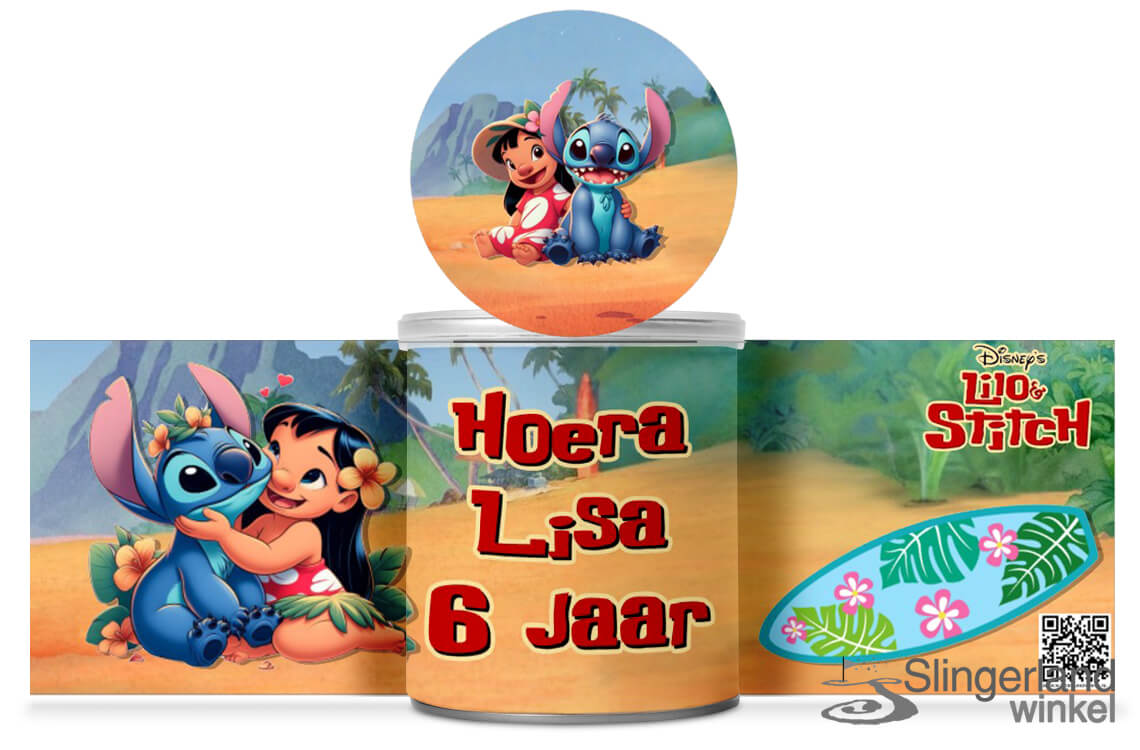 Pringles wikkel traktatie in heel veel verschillende thema's